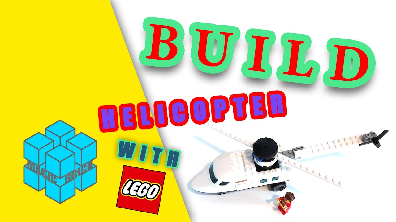 How to build a helicopter with LEGO - YouTube