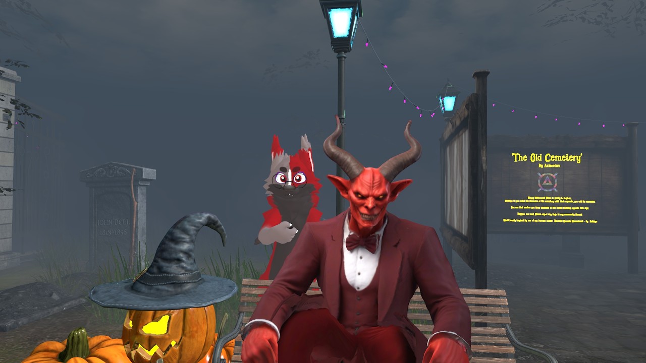 The Old Cemetery #vr #vrchat #vrchatworld #gaming - YouTube