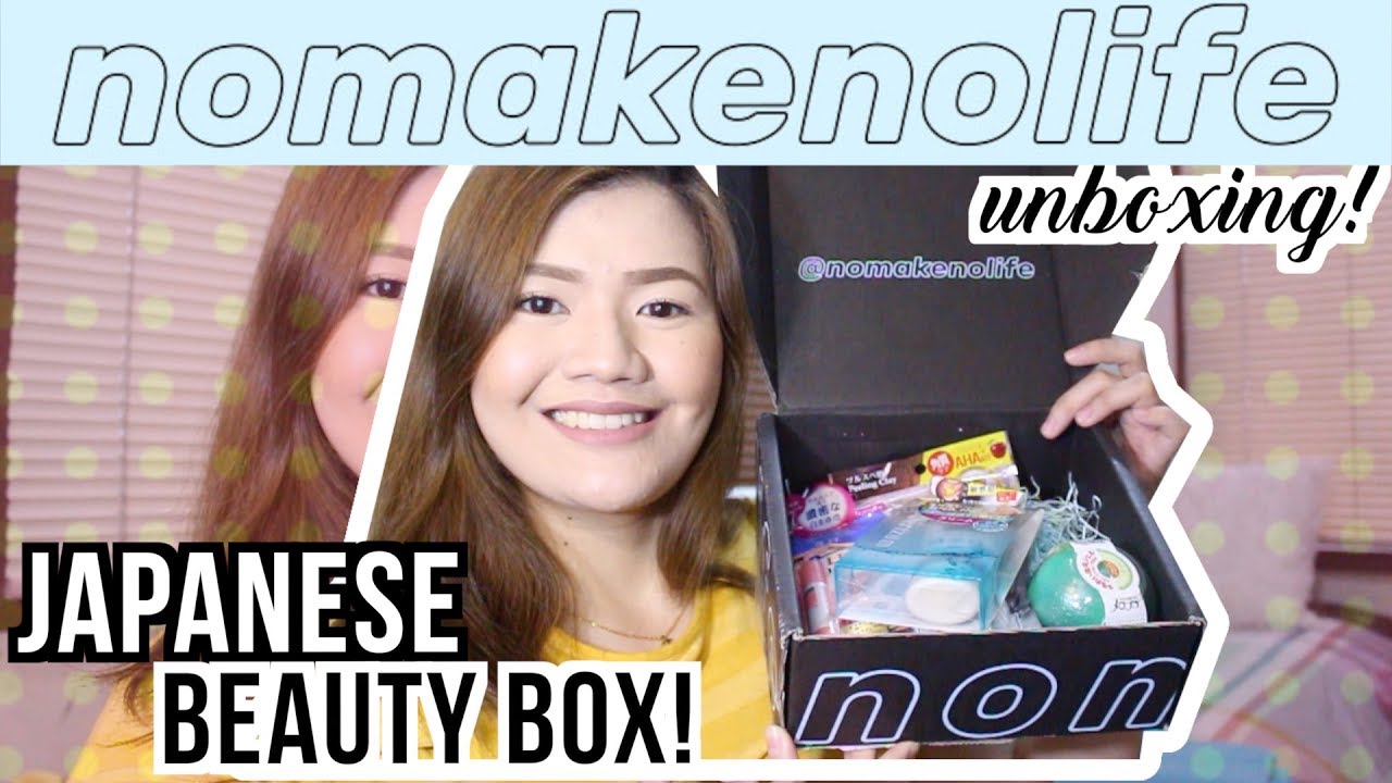 JAPANESE BEAUTY BOX UNBOXING!!! nomakenolife ♡ | makeupbykarlamisa ...