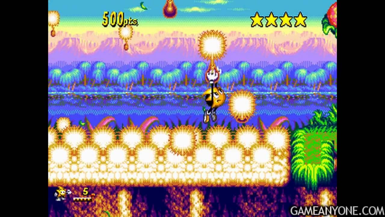 Let's Play Ristar (Part 1): Planet Flora - YouTube