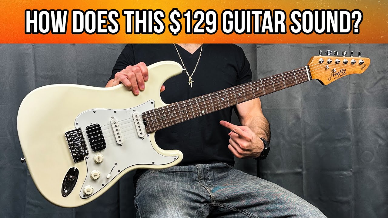 FireFly FFST Guitar Tone Demo Review | $129 Budget Stratocaster - YouTube