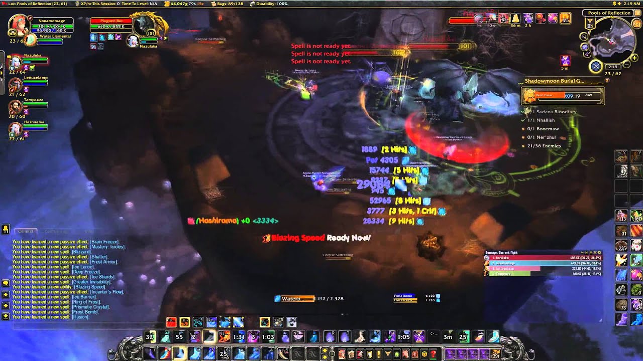 Shadowmon Burial Ground Gold Challenge Mode Stormrage - YouTube
