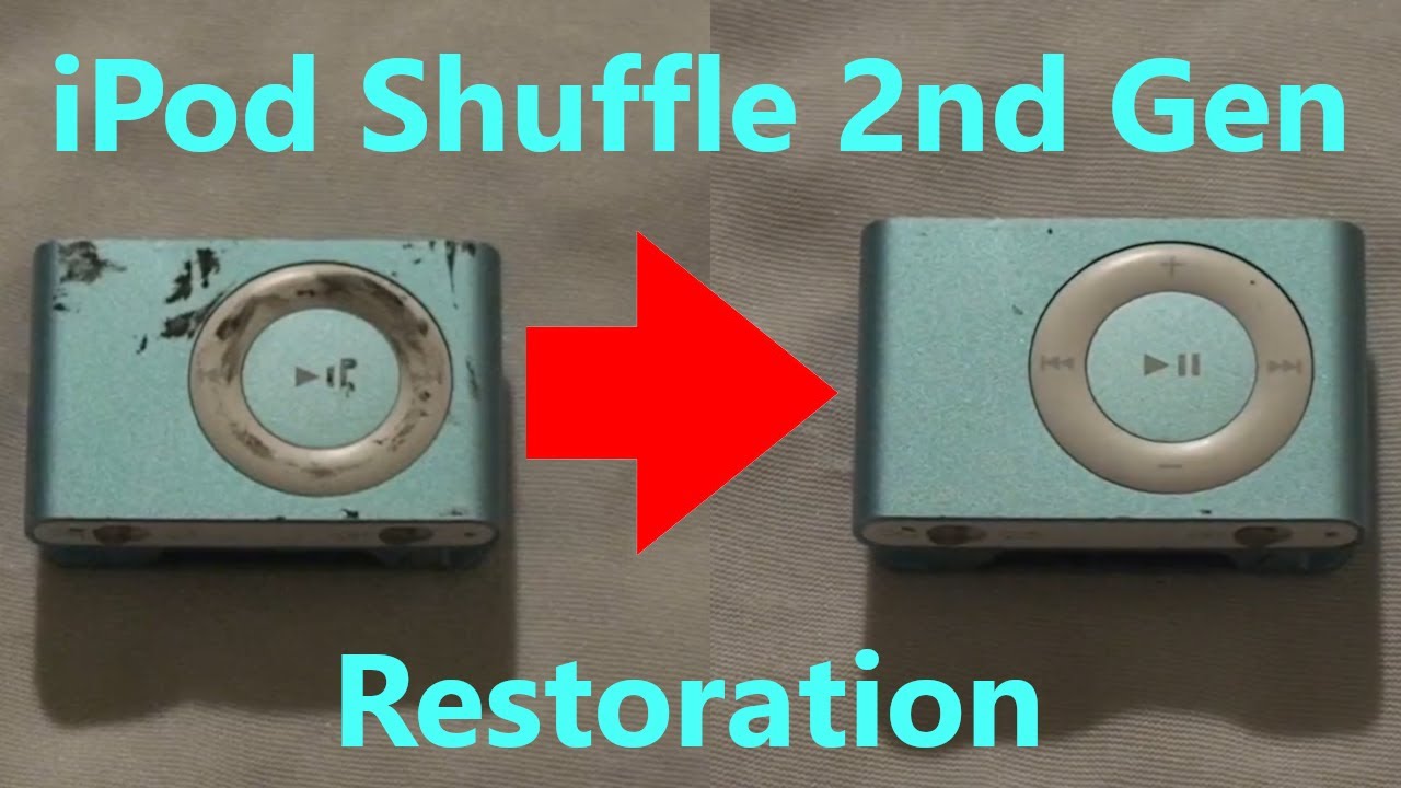 Untested iPod Shuffle (2nd gen) Cleaning and Restoration - YouTube