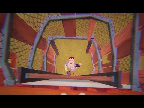 Hello Neighbor - Neighbor Climb Ladder - YouTube