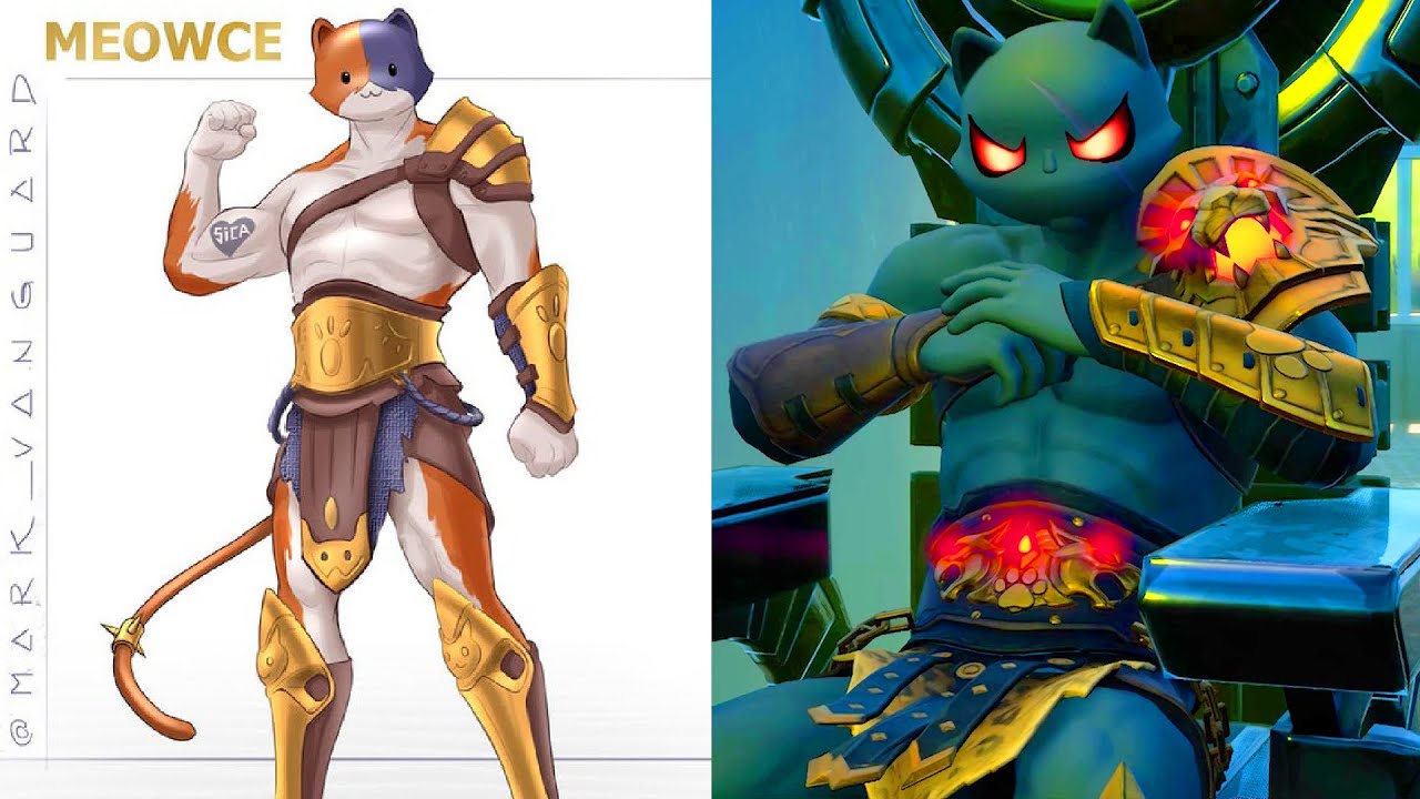 Fortnite MEOWCE (Meowscles Gladiator) Skin シ - YouTube