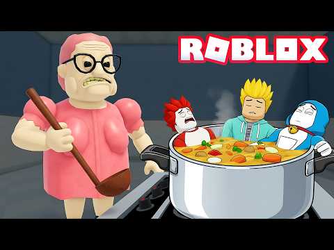 We Became Granny’s DINNER in Roblox 😭😭