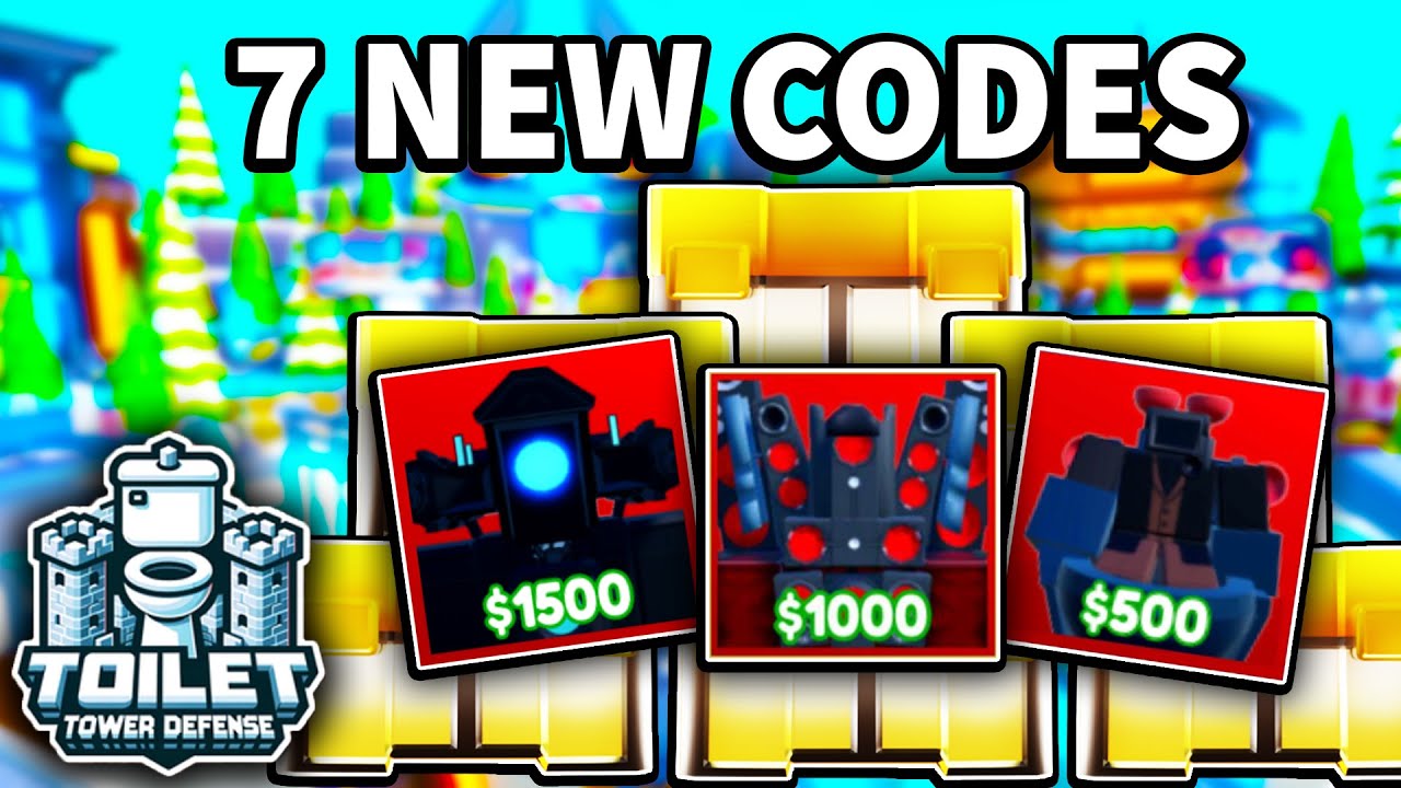 *NEW* WORKING ALL CODES FOR Toilet Tower Defense IN MARCH! ROBLOX ...