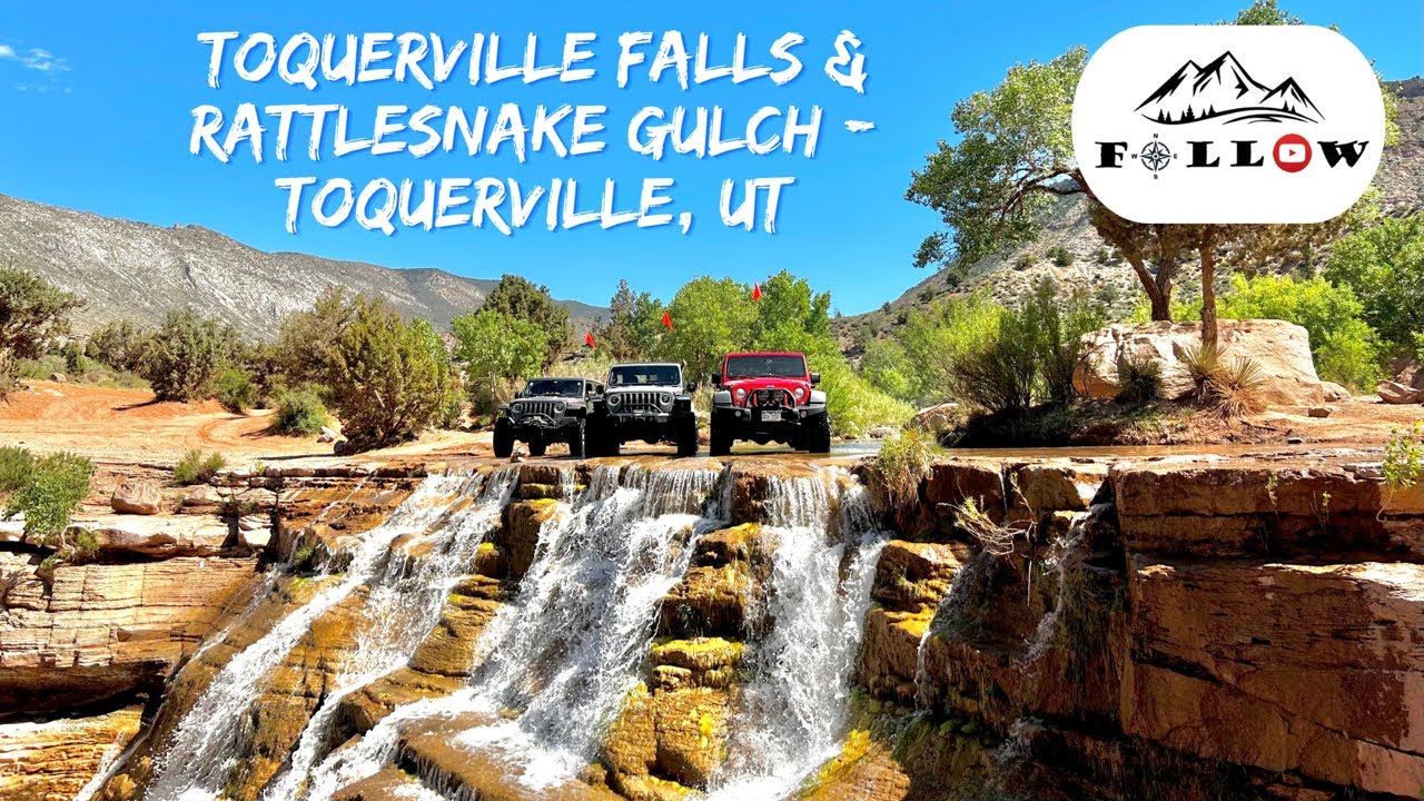 Toquerville Falls & Rattlesnake Gulch Trail - Toquerville, Utah - YouTube