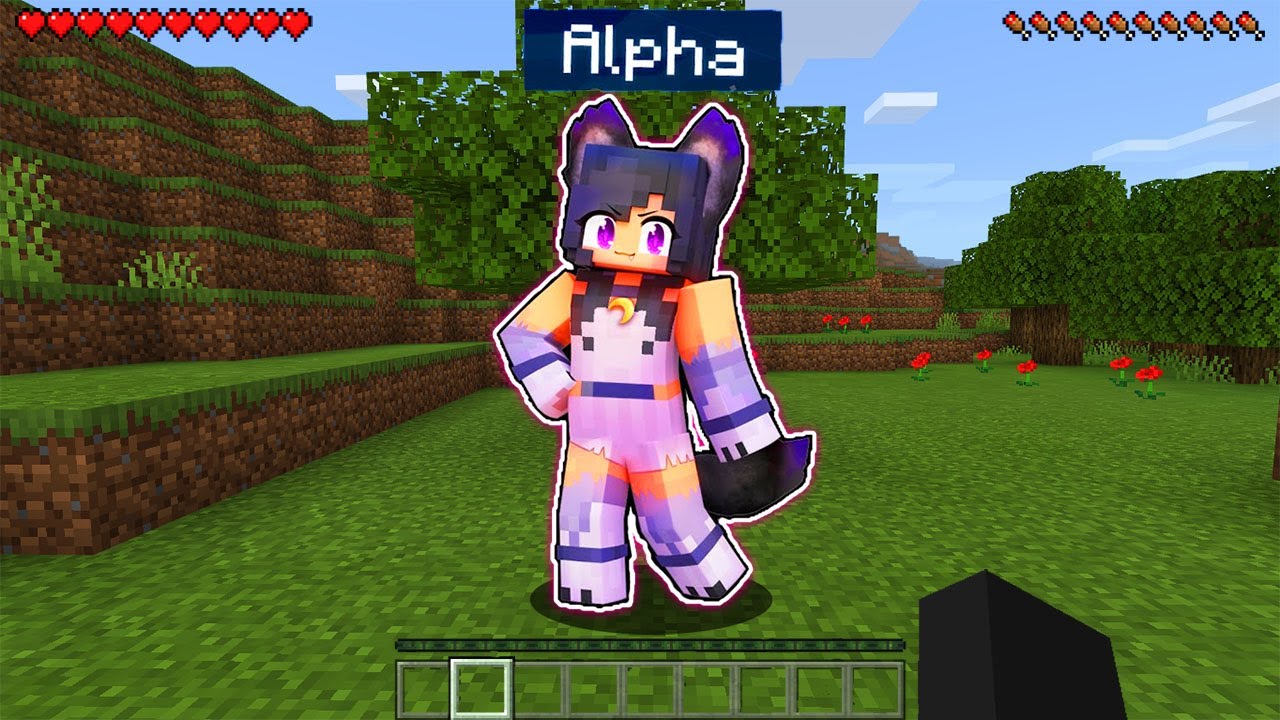 I FOUND APHMAU ALPHA WOLF IN MINECRAFT - YouTube