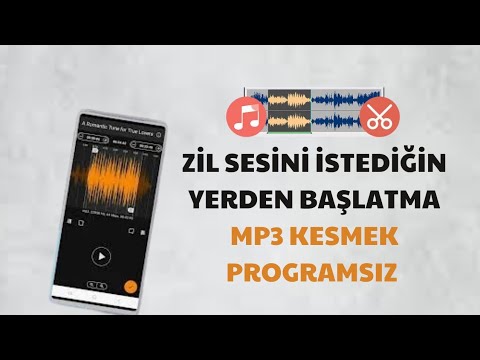 Zil Sesini İstediğin Yerden Başlatma - Mp3 Kesmek Programsız