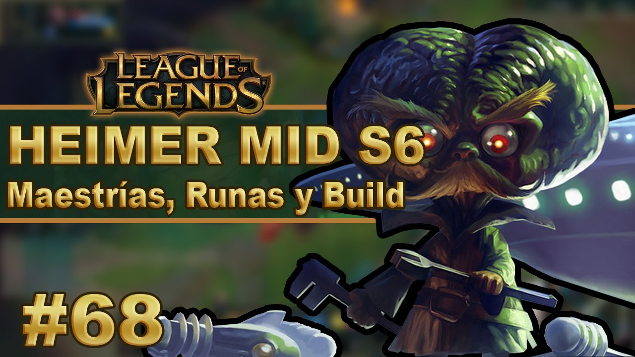 👍 HEIMERDINGER MID (GUÍA) | Maestrias, Runas y Objetos/Build | Vídeo ...