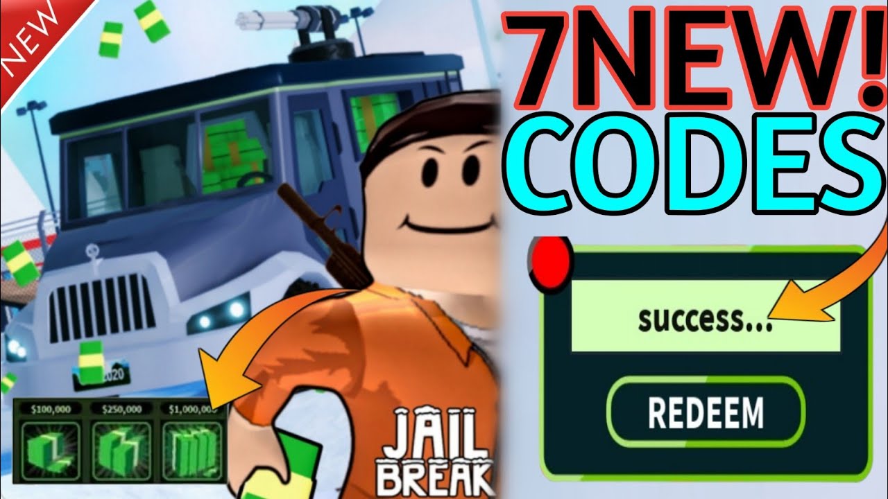 ⚠️ UPDATES ⚠️ ALL WORKING CODES For Jailbreak 2026 - Roblox Jailbreak ...