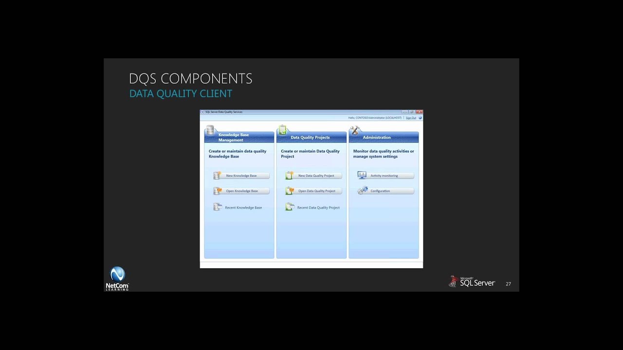 SQL Server 2012 Training: Data Quality Client - YouTube