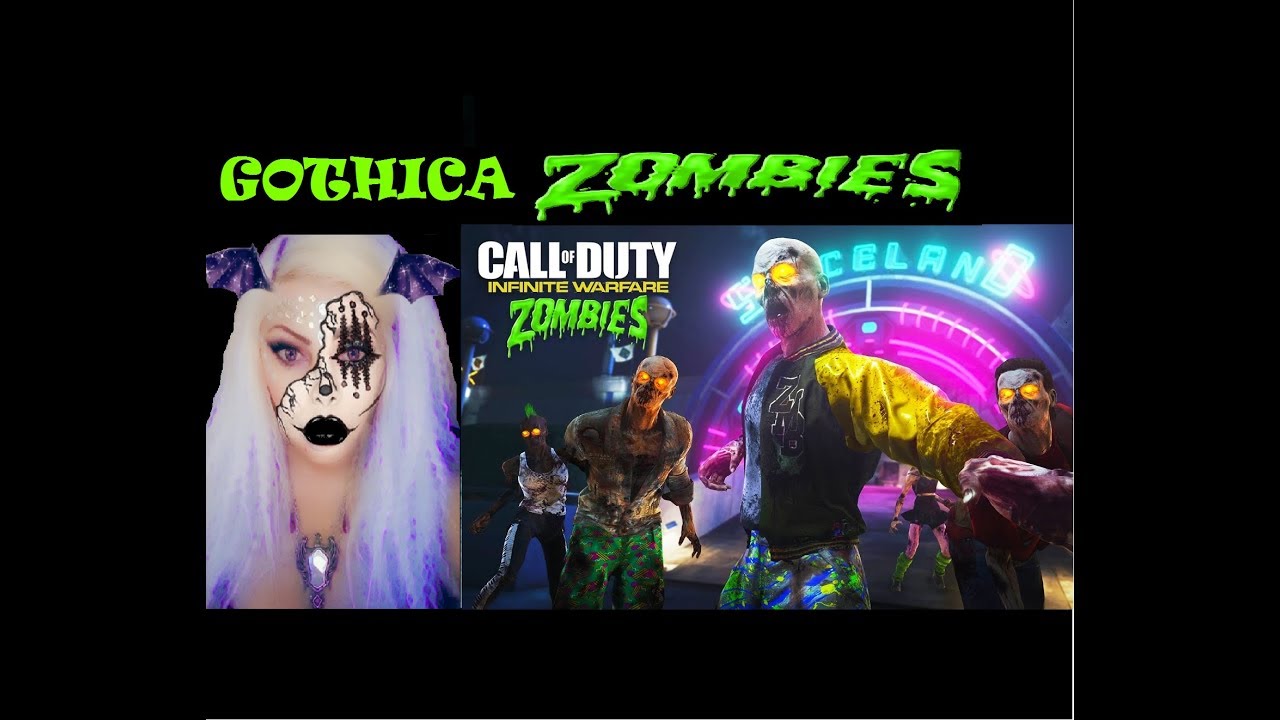 COD INFINITE WARFARE 80s ZOMBIES WITH THE MISTRESS - YouTube