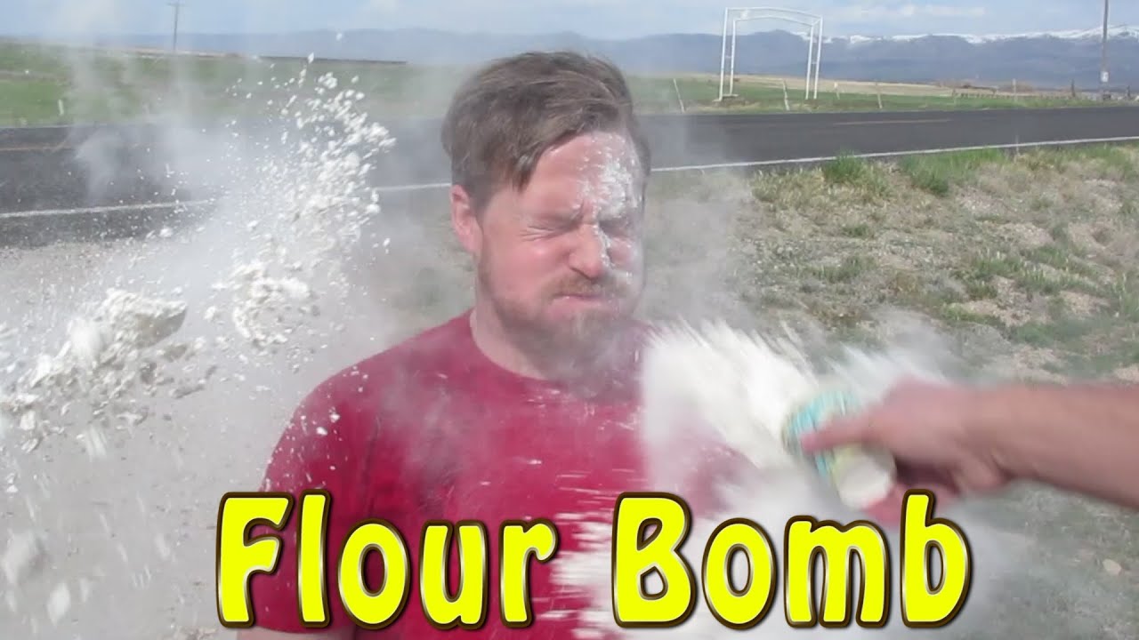 Flour to the FACE! - YouTube