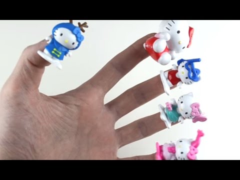 Finger Family Hello Kitty | Daddy Mommy Brother Sister Baby Finger Song ...