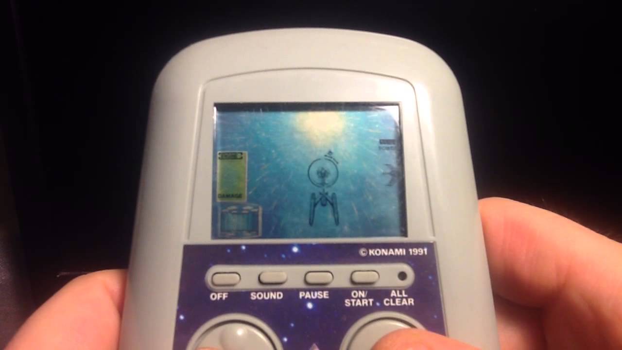Konami Handhelds Star Trek 25th Anniversary 1991. - YouTube