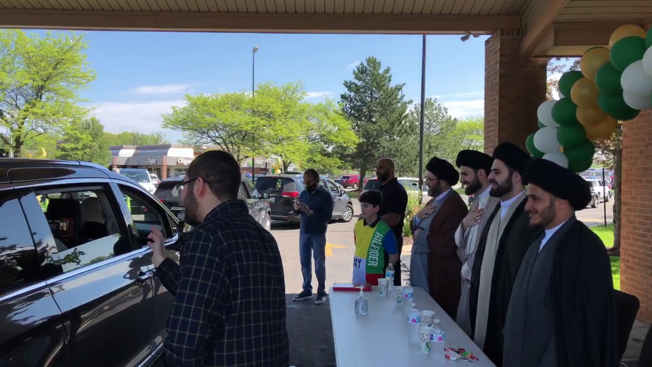 Eid Drive Thru Celebration - YouTube