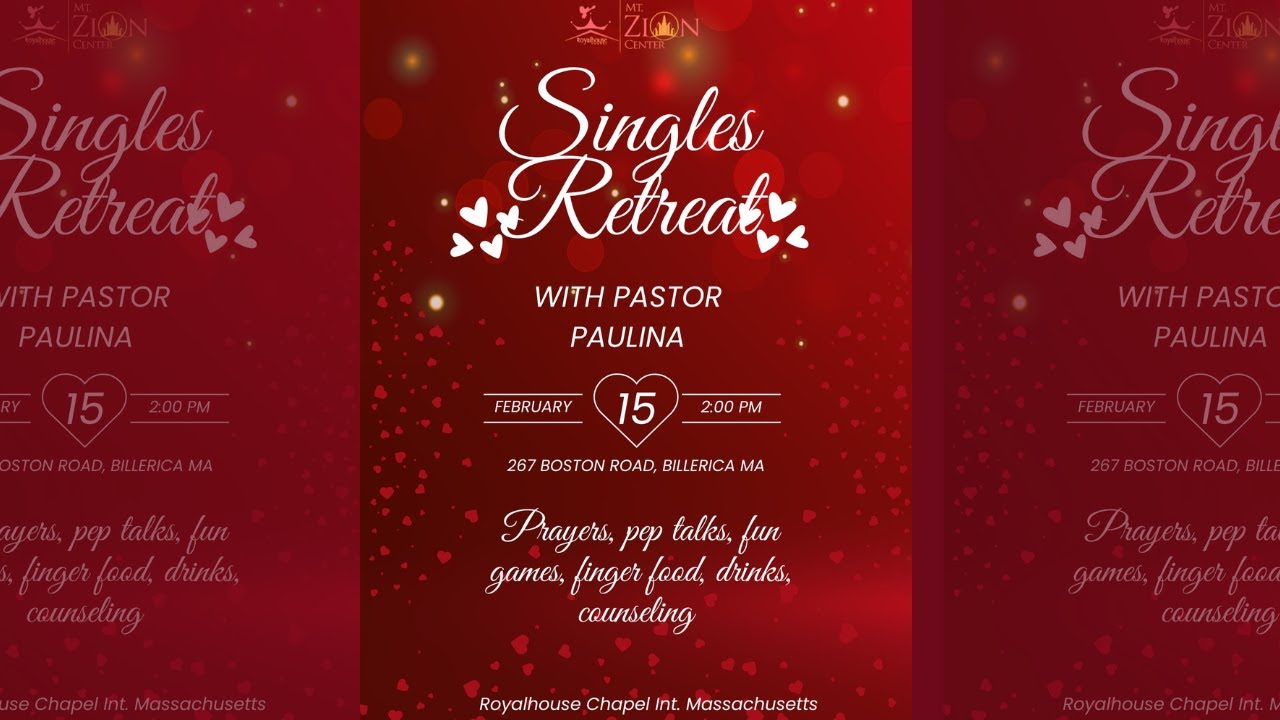 SINGLES RETREAT WITH PASTOR PAULINA SARPONG-KUMANKOMAH|| 02-15-2024 - YouTube