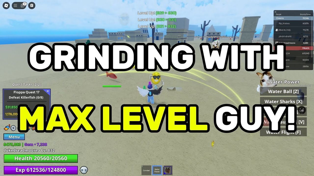 Gained so much levels today! With the help of maxed out Eld! Meme Sea ...