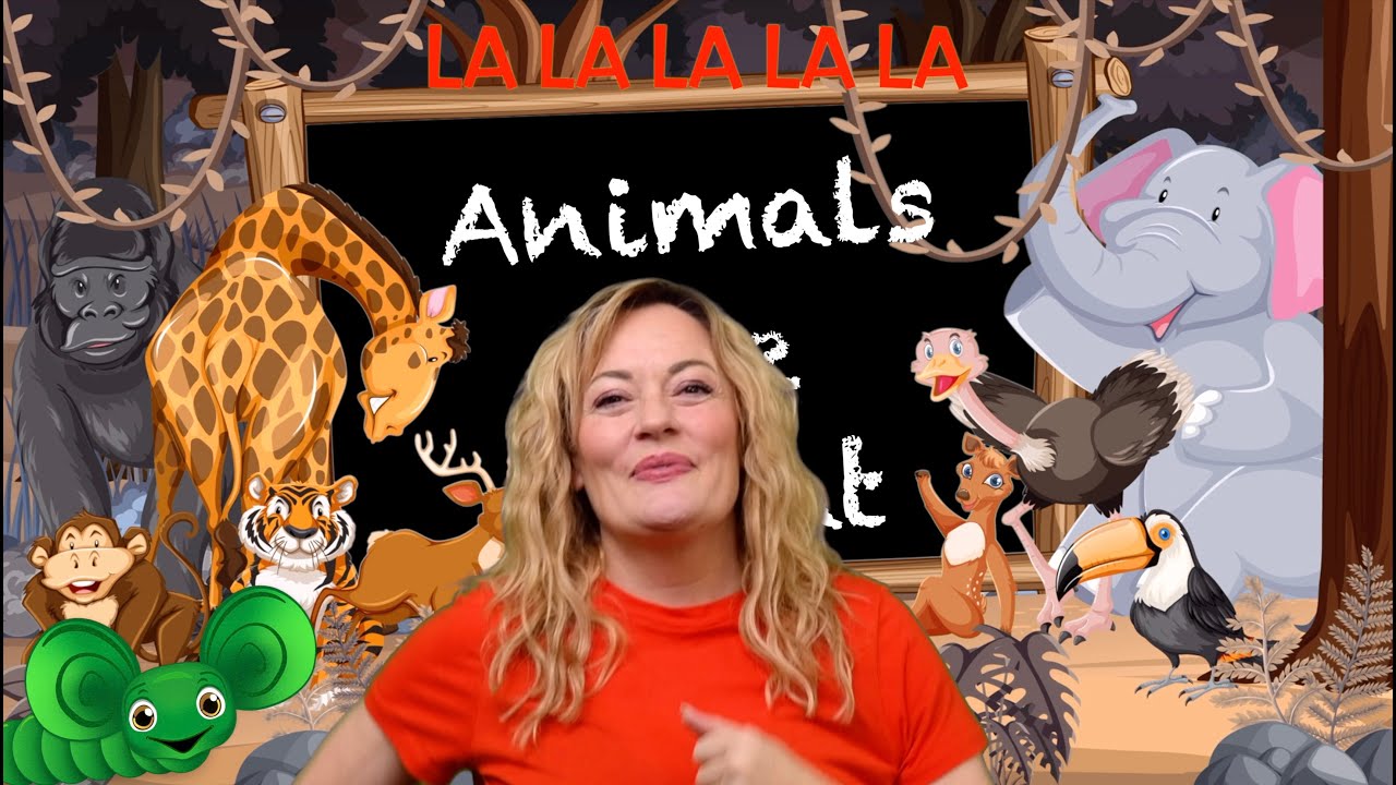 🎵 Animals Are Great! | Tika Tika Time Kids Song with Lyrics 🐒🦁🐘 - YouTube