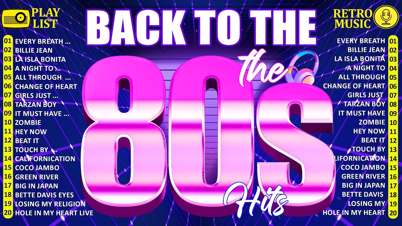 Best of 80s Music Legends - Tears For Fears, Madonna, Cyndi Lauper ...