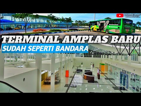 Review terminal amplas terbaru,terminal bus amplas medan - YouTube