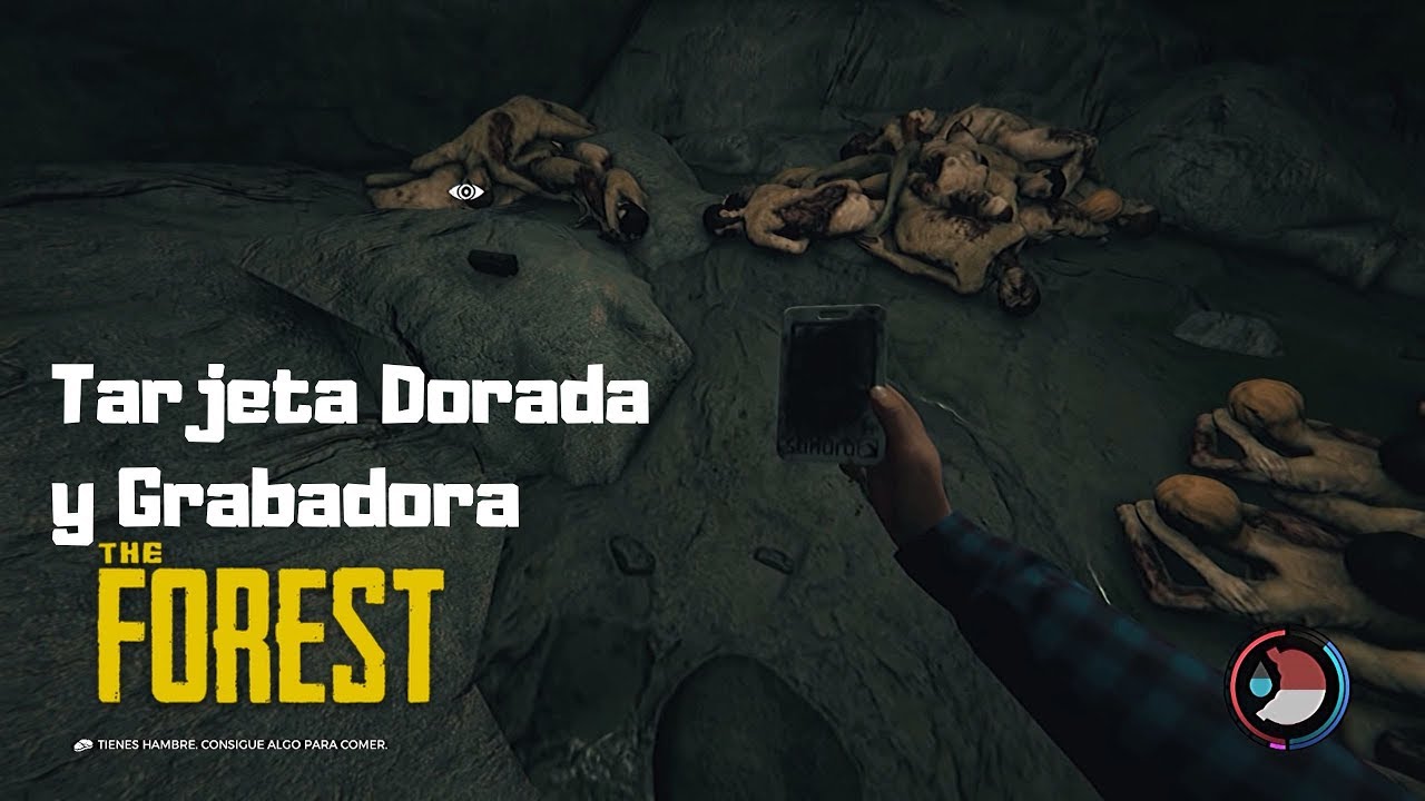 The Forest ¿Donde esta la Tarjeta Dorada o Key Card Final? | GamePlay ...