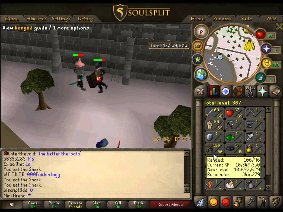 Runescape Pking -Soulsplit- Ep 3 - The Dark Bow - YouTube