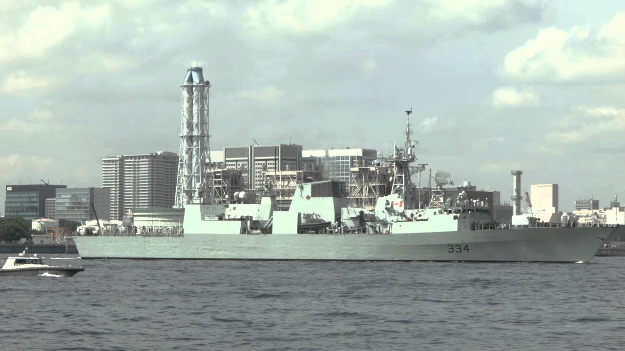 2014-09-03 HMCS Regina - YouTube