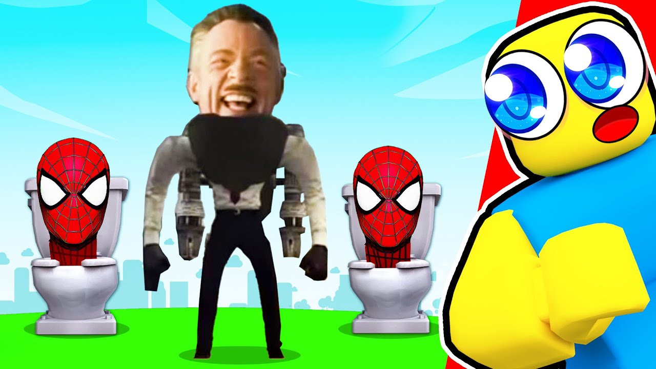 THE *FUNNIEST* SKIBIDI TOILET MEME VIDEO ON THE INTERNET (Blocky Reacts) - YouTube