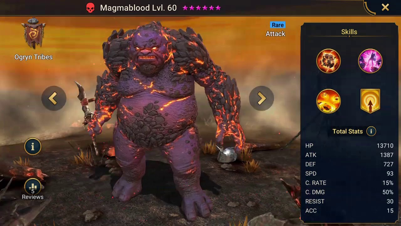 RSL CR Magmablood Rare - YouTube