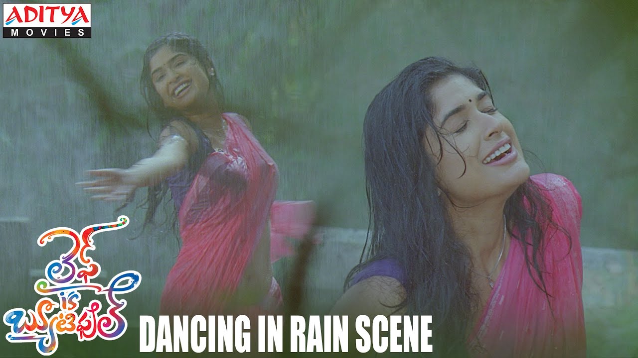 Anjala Zaveri Dancing in Rain - Life Is Beautiful Movie Scene - YouTube