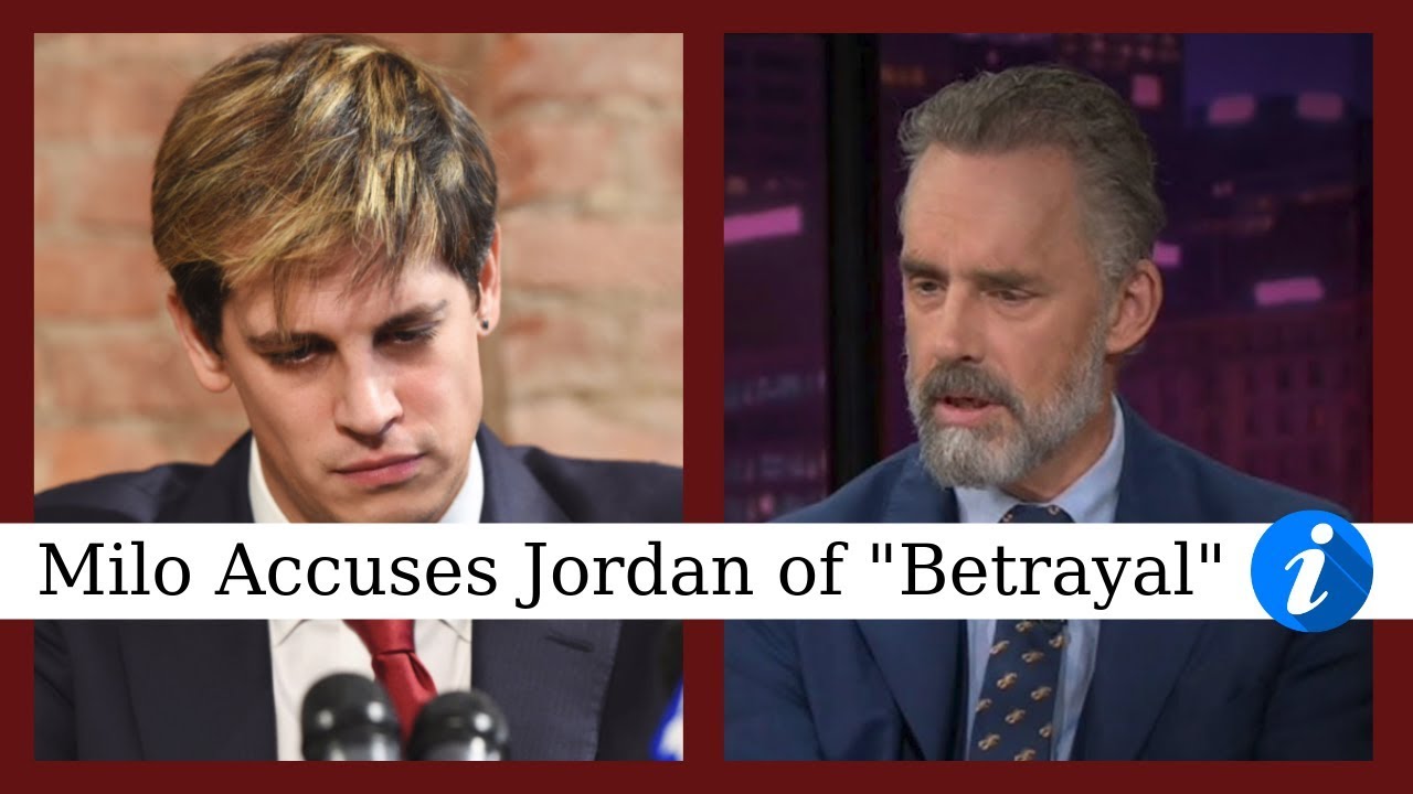 Milo Yiannopoulos Insults Jordan Peterson. Watch How He Responds! - YouTube