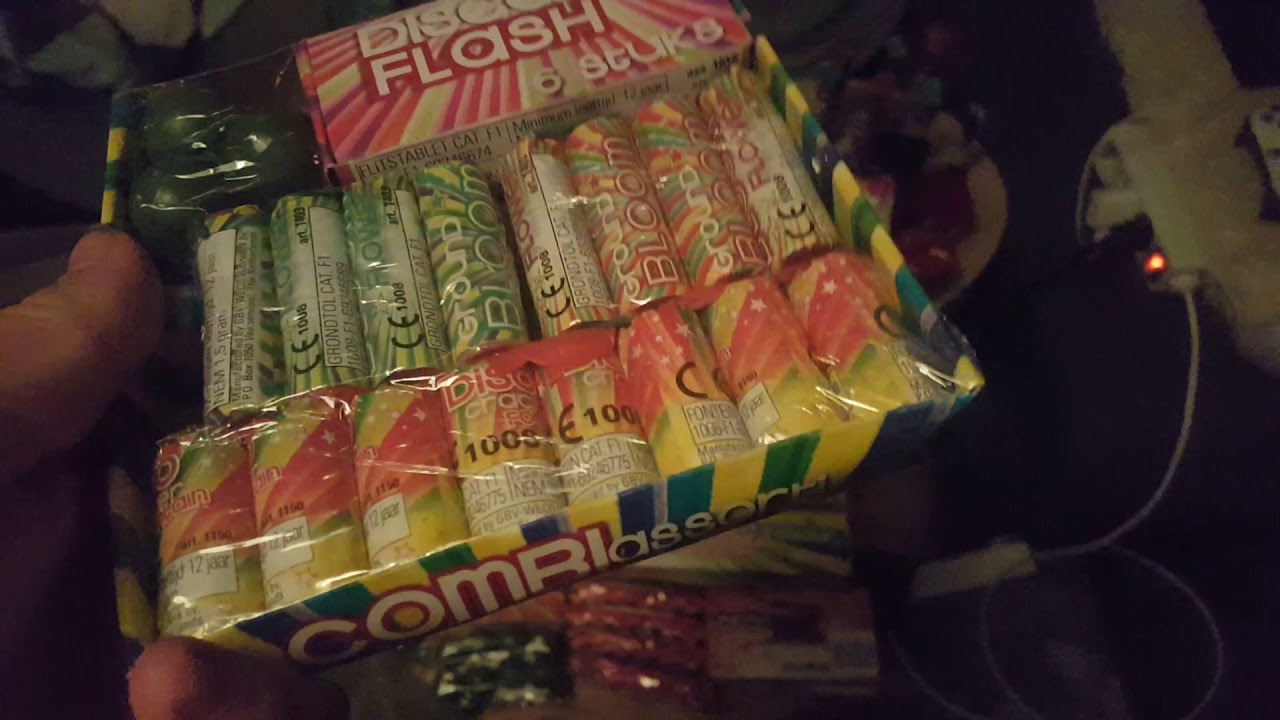 Categorie 1 Vuurwerk collectie 2019 2020 - YouTube