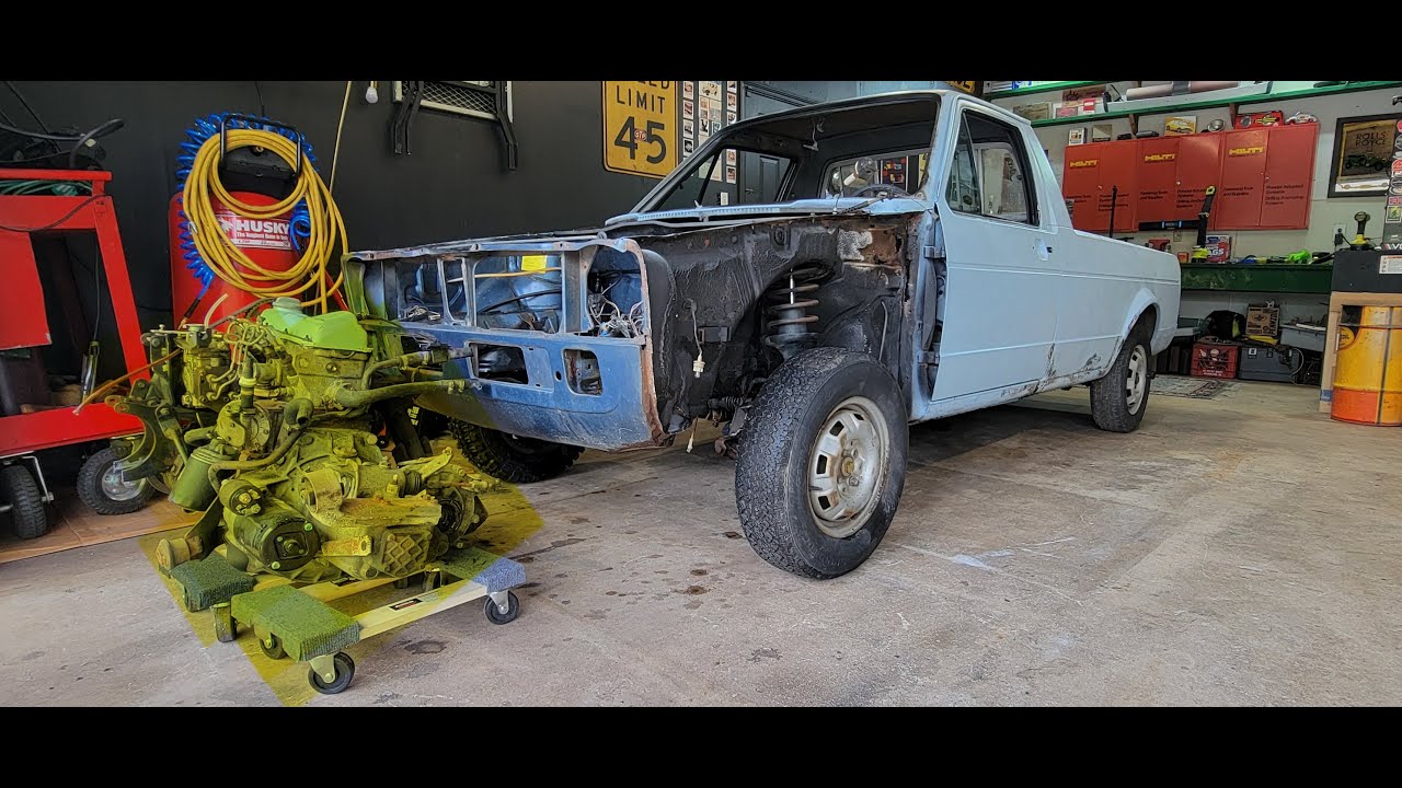 The 80, Pulling the 1.6 Diesel - YouTube