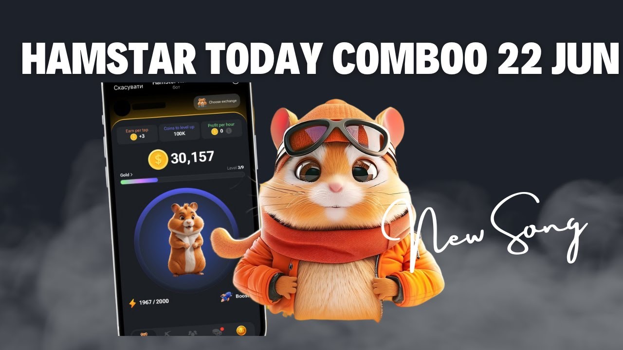 Hamster Kombat : 22 June Daily Combo Card | Hamster Kombat Daily Combo ...