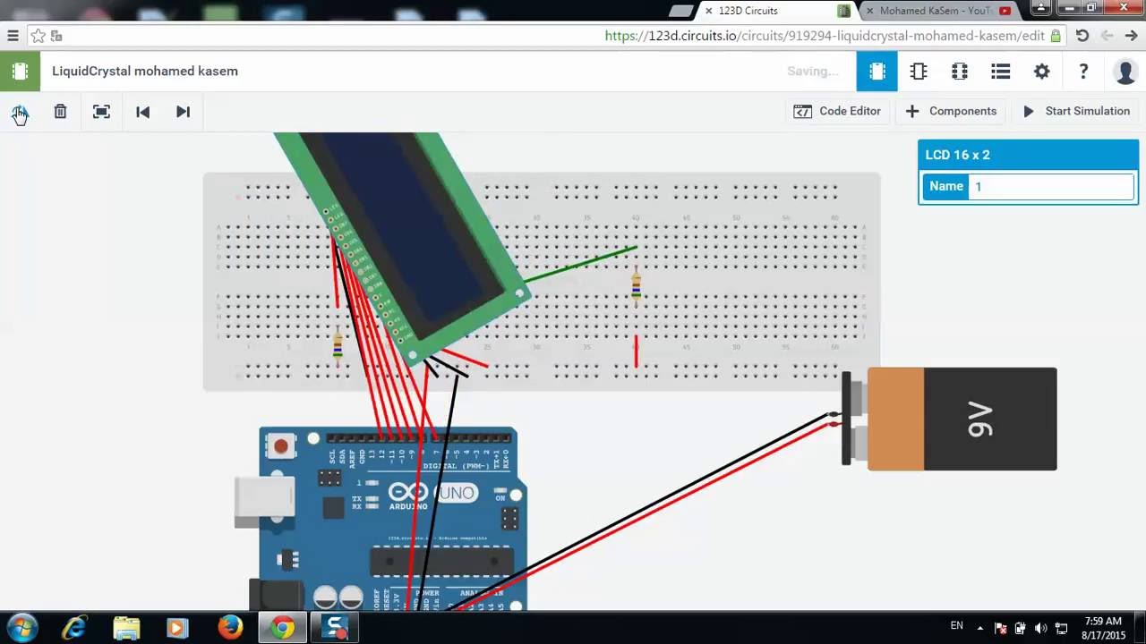 How To Control Lcd Displays Arduino شرح عربى Youtube