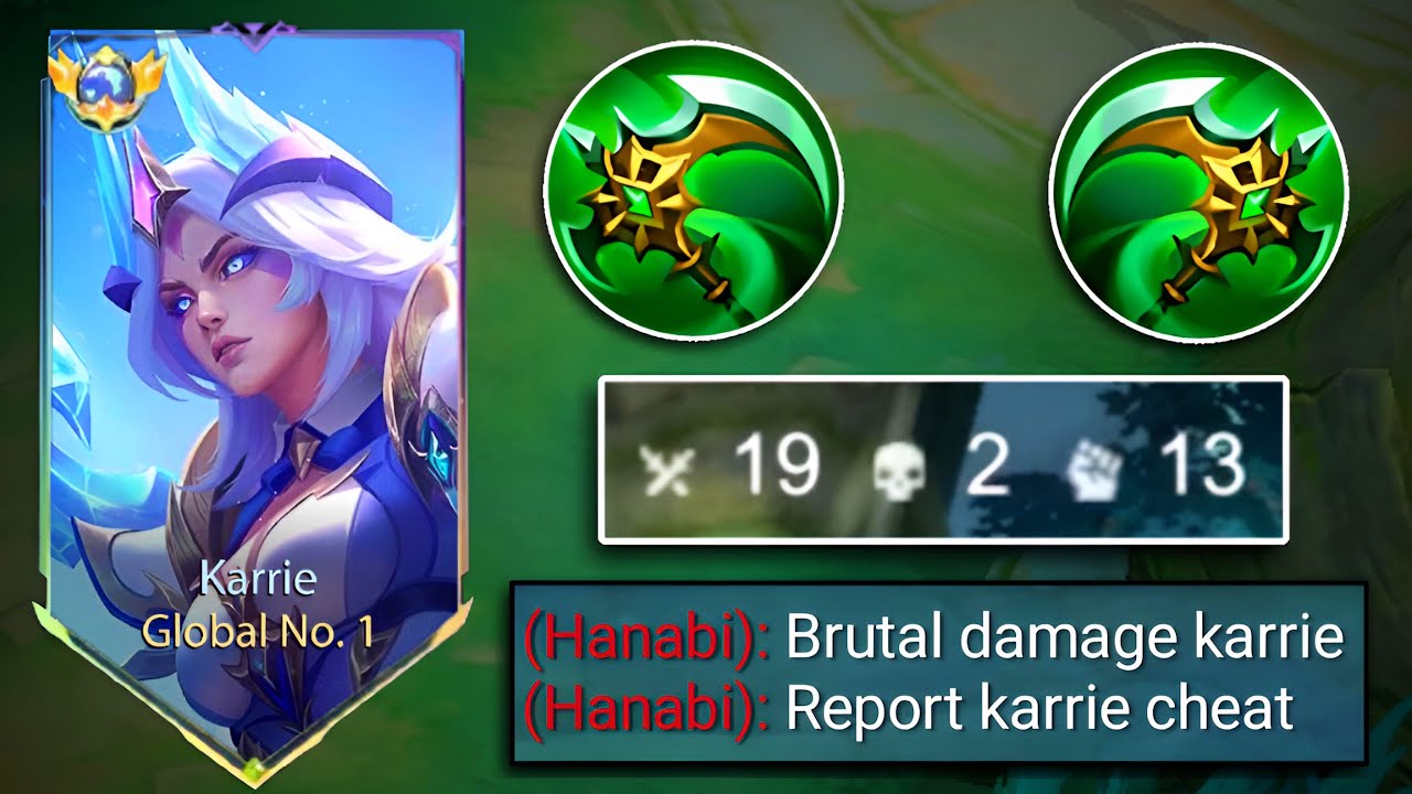 KARRIE BUILD CORROSION SCYTHE 100% BROKEN!!!🔥 KARRIE NEW SEASON BEST ...