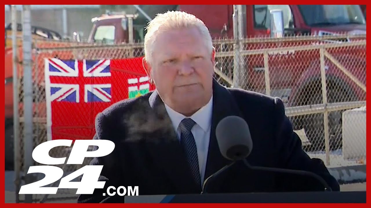 "You are not alone" | Doug Ford promises full support in the face of U ...