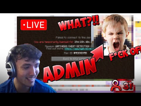 I caught an Admin ABUSING on my Minecraft server LIVE.. - YouTube