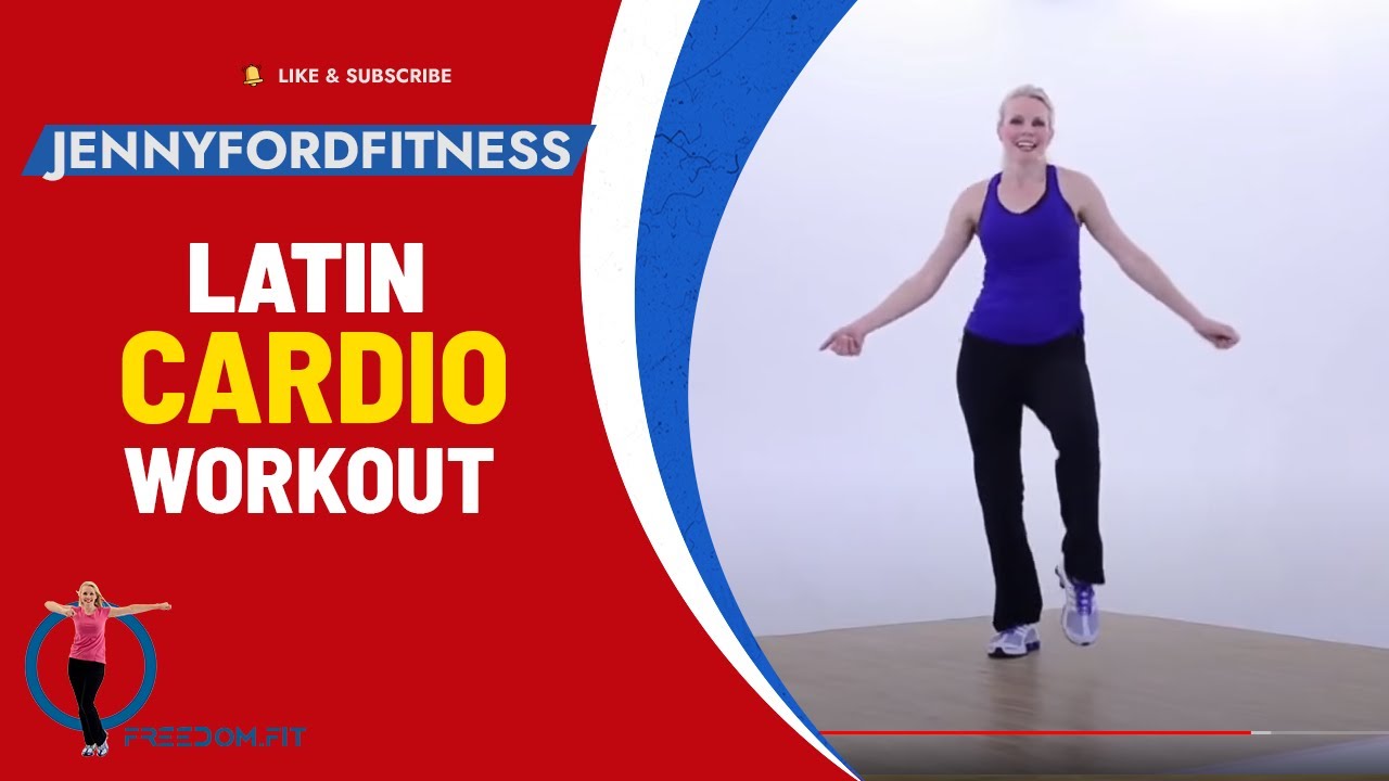 Aerobic Cardio Workout | Latin Zoom | Dance Fitness | 34 Min | JENNY ...