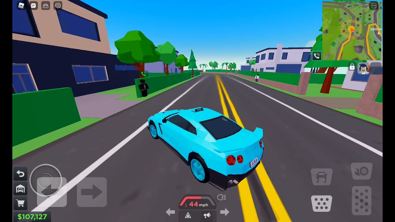 playing roblox taxi boss and buying audi r10 ep1 - YouTube