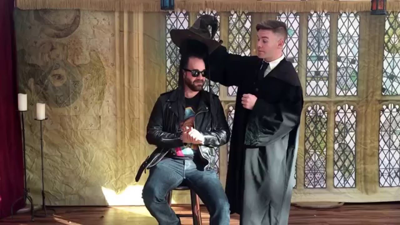 Harry Potter Celebration 2015 Sorting Hat Ceremony - YouTube