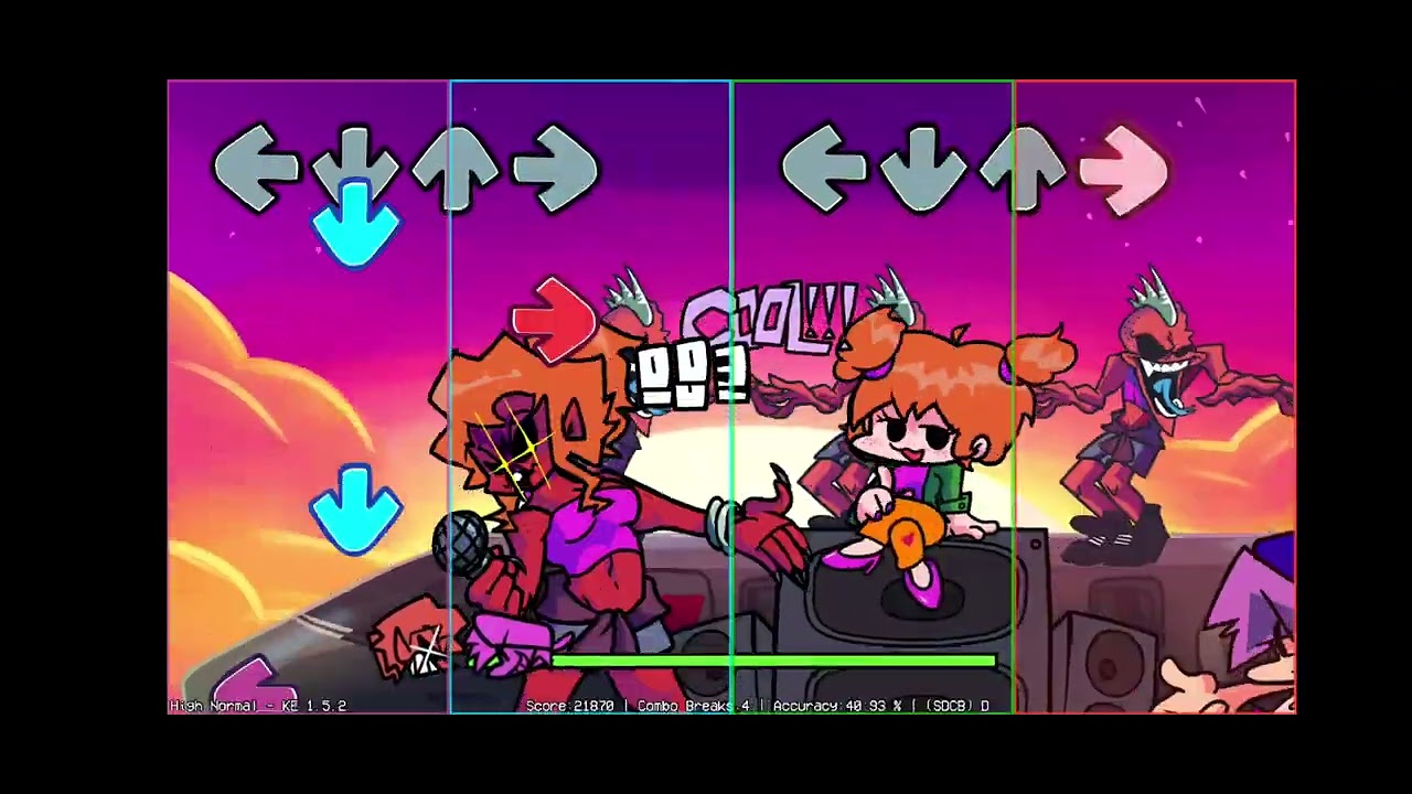 Fnf d side mod MAMA - YouTube