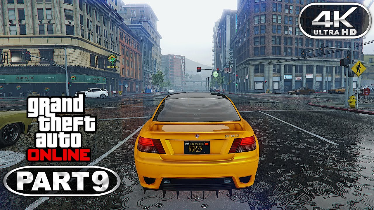 GTA Online 4K Gameplay Walkthrough Part 9 - No Commentary - YouTube