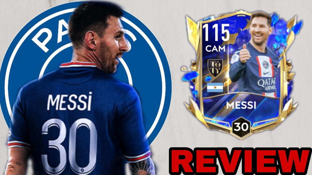 TOTY 109 MESSI DETAILED REVIEW AND GAMEPLAY IN HINDI || BIGGEST ...