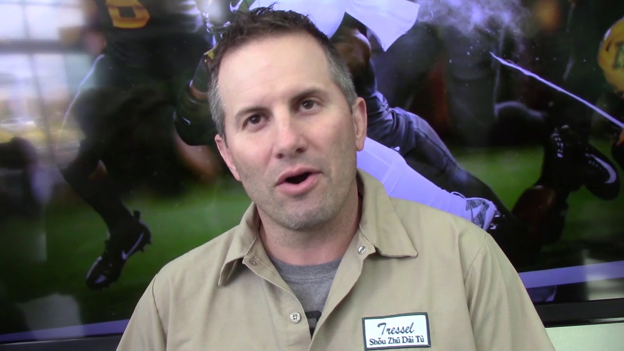 Coach Mike Tressel PRE-Northwestern. - YouTube