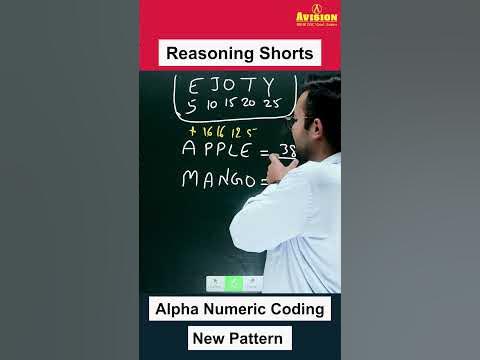 Reasoning | What is Alpha Numeric Coding ? | New pattern #shorts - YouTube