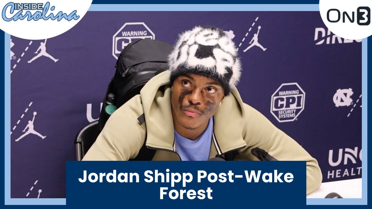 UNC Jordan Shipp: 'We Need To Look In The Mirror And Own Up To It ...